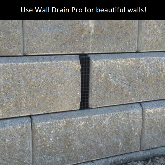 SRW Wall Drain Pro Black – Valley Mason Supply
