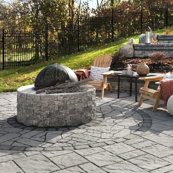Techo Bloc ValenciaShale Gray – Valley Mason Supply