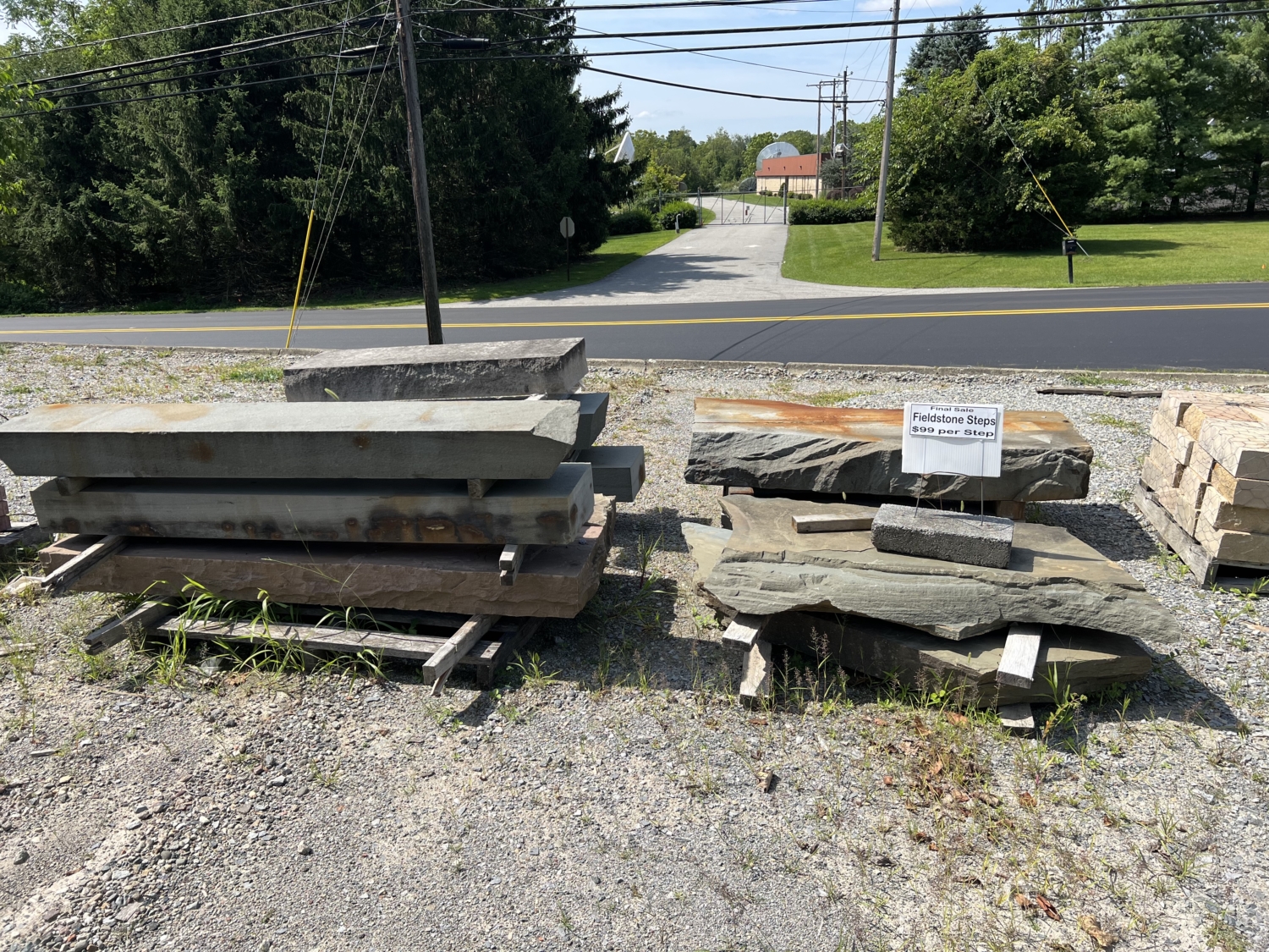 Natural Stone Sale Fieldstone Steps – Valley Mason Supply