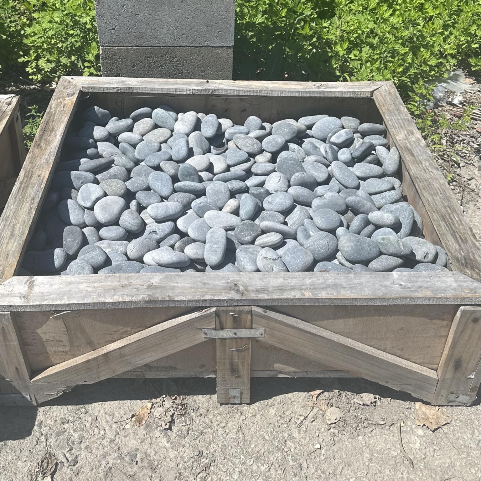 Mexican Beach Pebble Crate – Valley Mason Supply